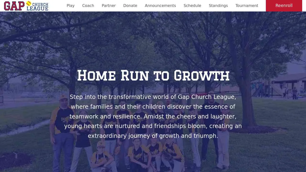 Gap Church League - Play